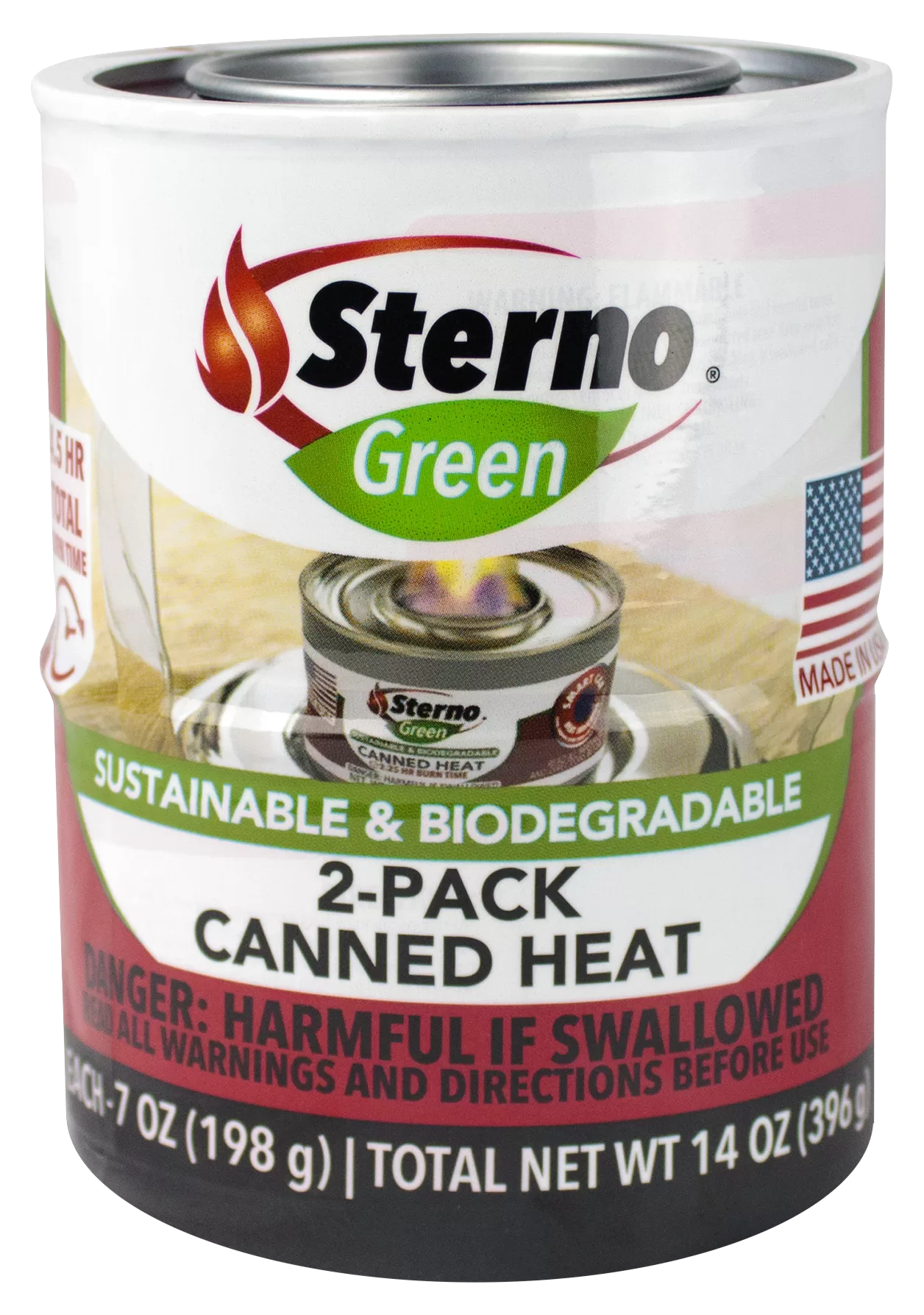 CANNED HEAT (STERNO) 2PK – Five Mountain Hardware, LLC